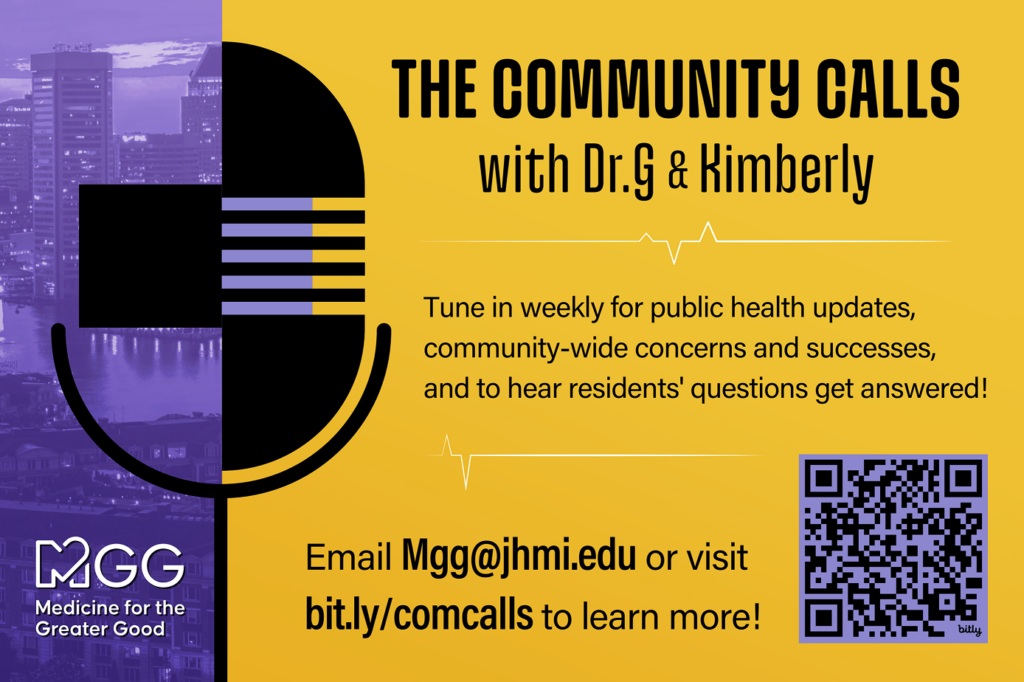 Community Calls - Medicine for the Greater Good